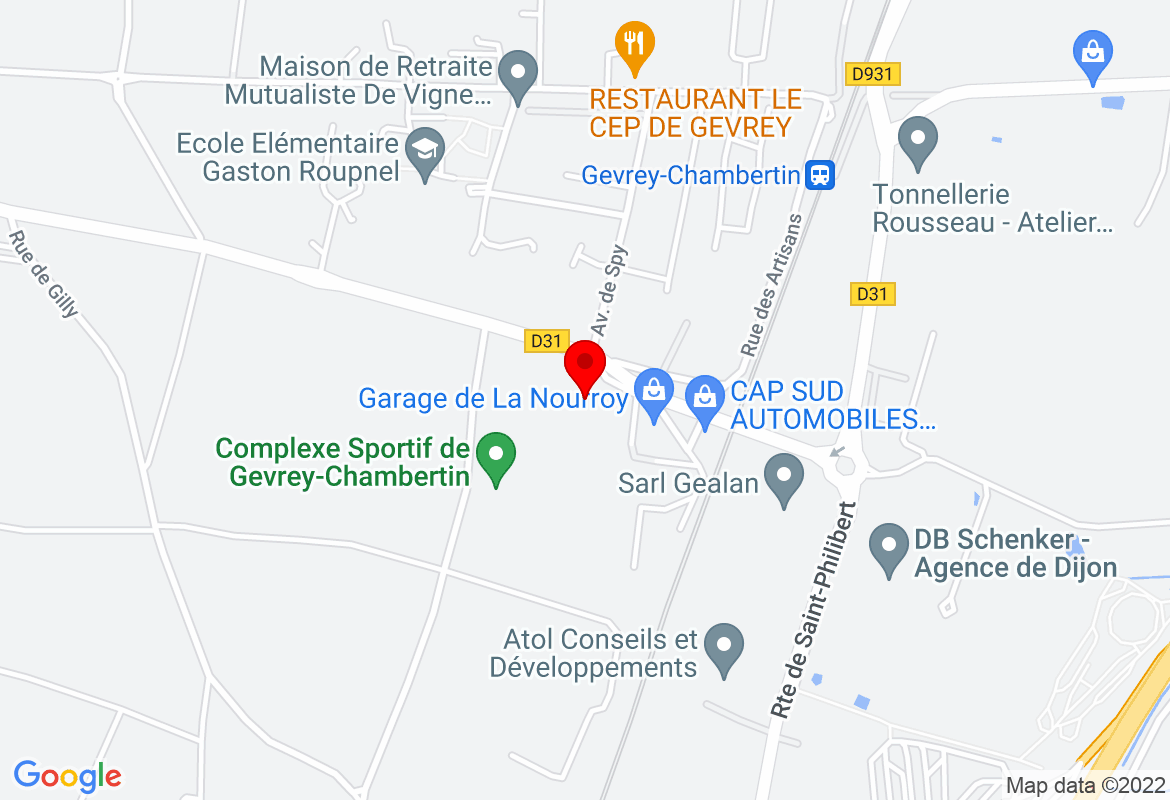 Nous contacter - TIR SPORTIF GEVREY CHAMBERTIN